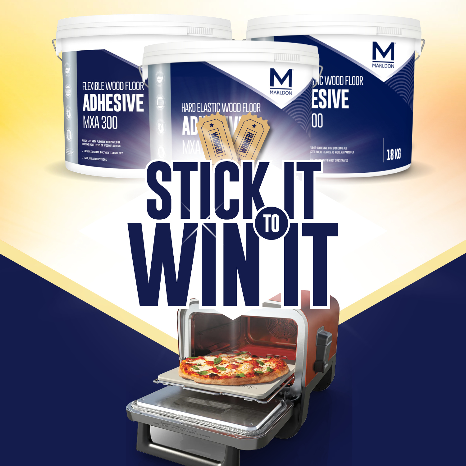 Stick it to win it with Marldon Adhesives