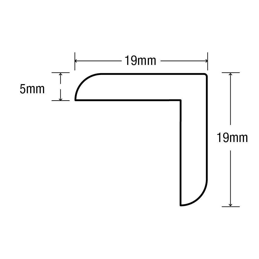 Oak Corner Bead 15mm UF 24m | FloorBase