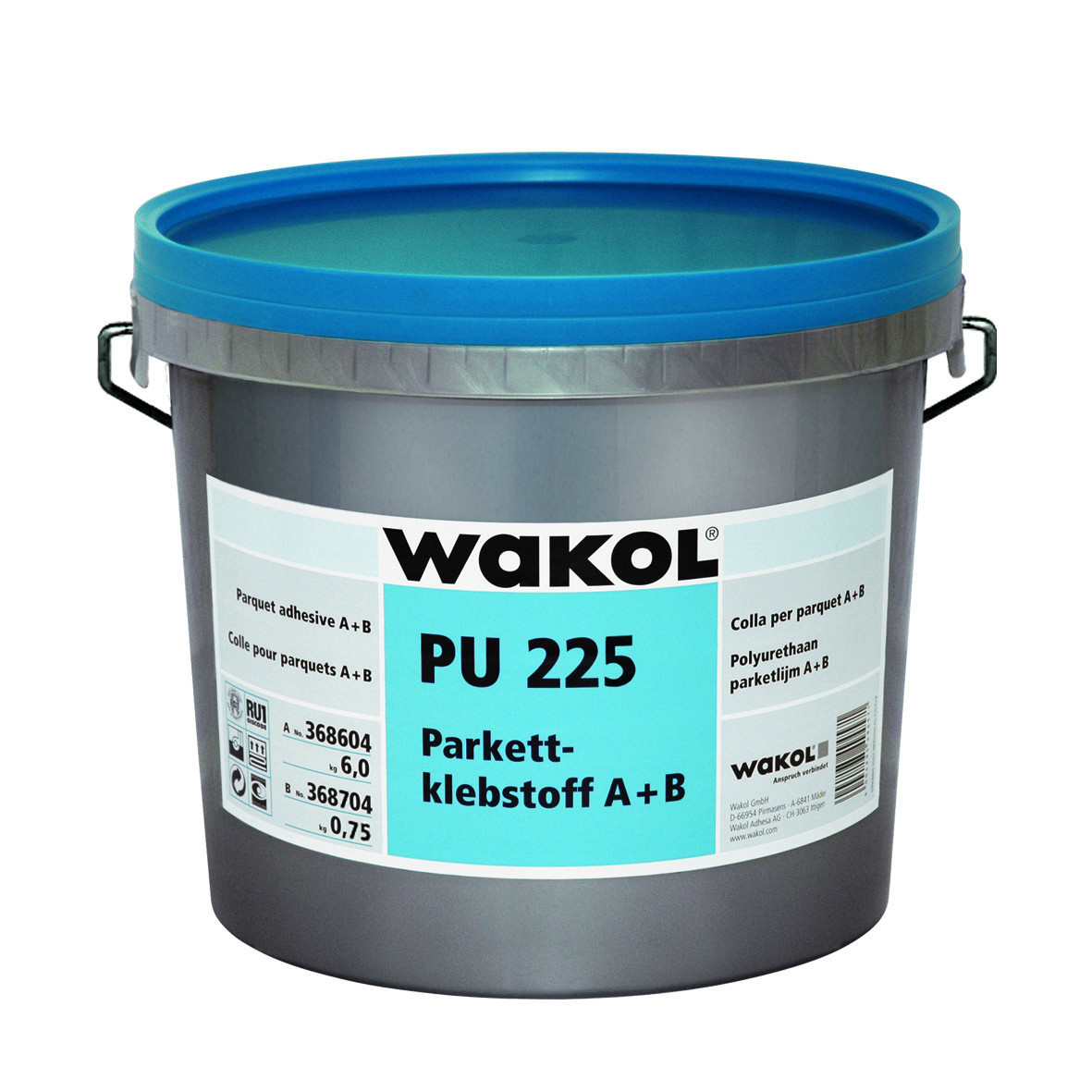 Wakol 2K PU225 Adhesive 675kg | FloorBase