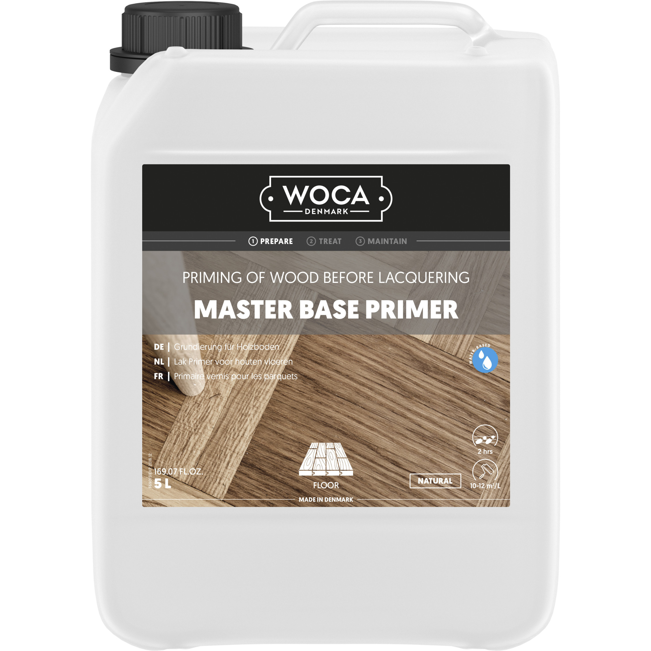 WOCA Master Base Primer Natural | Floor Coatings | FloorBase